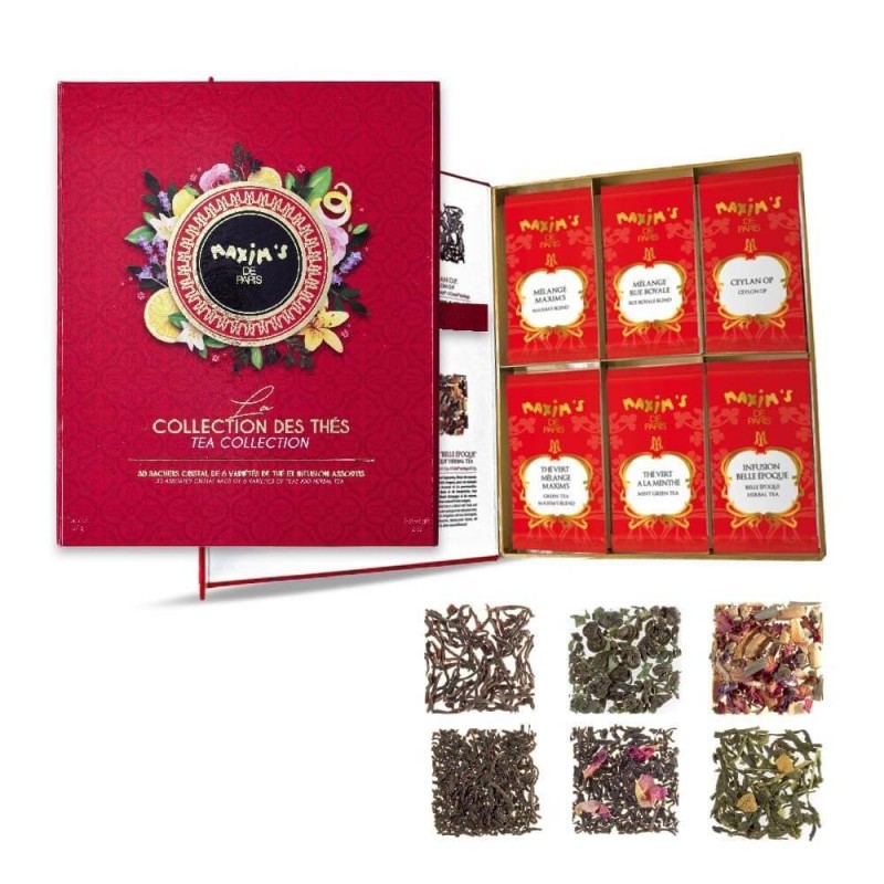 Gift Box of 30 Assorted Tea Bags - Perfect Gift for Tea Lovers - Maxim ...
