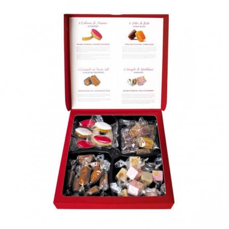 Assortment of 32 French Delicacies - Pâtes de Fruits, Nougats ...